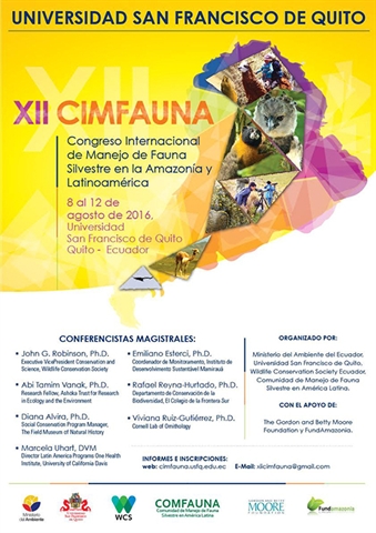 XII Congreso Internacional de Manejo de Fauna Silvestre en la Amazonía ...