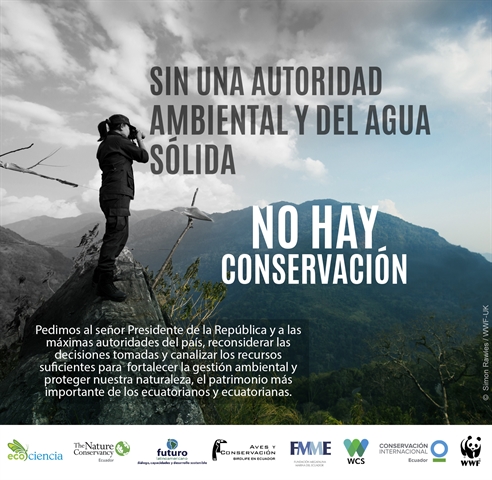 ONG ambientales se pronuncian ante la situación actual del Ministerio ...