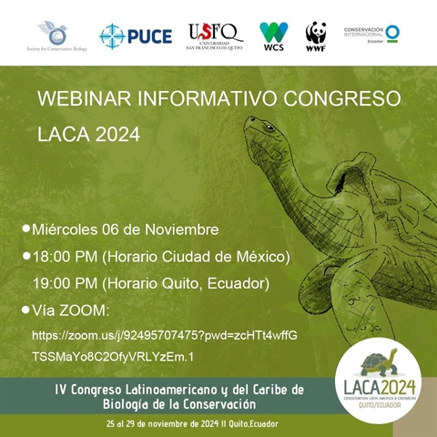 IV Congreso de Biología de la Conservación en Quito: Un foro regional ...